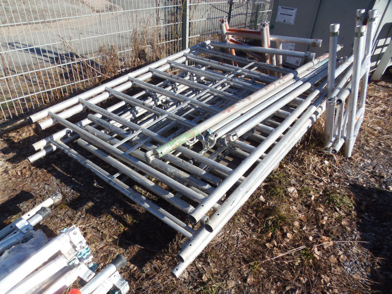 Alumiiniset rakennustelineet | Konkurssihuutokauppa