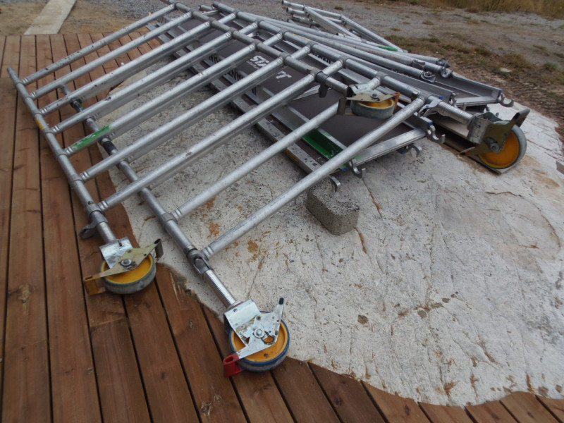 Alumiiniset rakennustelineet | Konkurssihuutokauppa