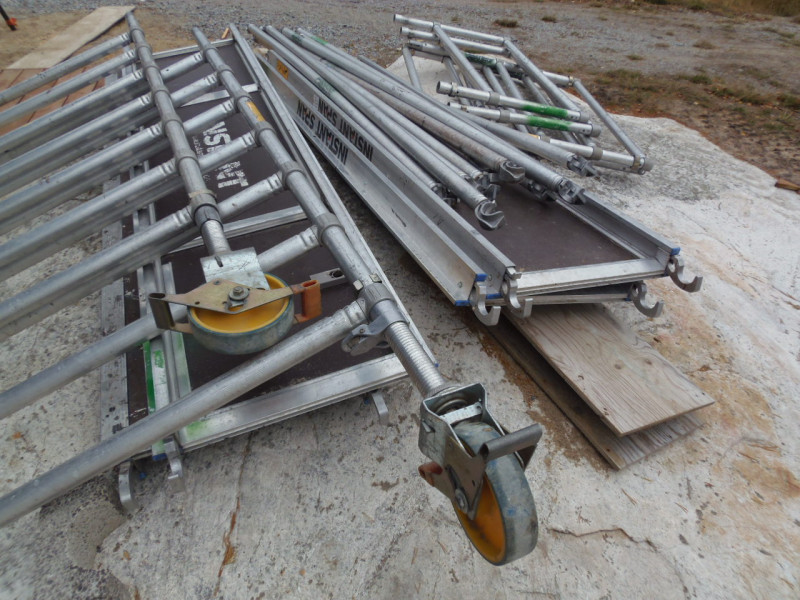 Alumiiniset rakennustelineet | Konkurssihuutokauppa